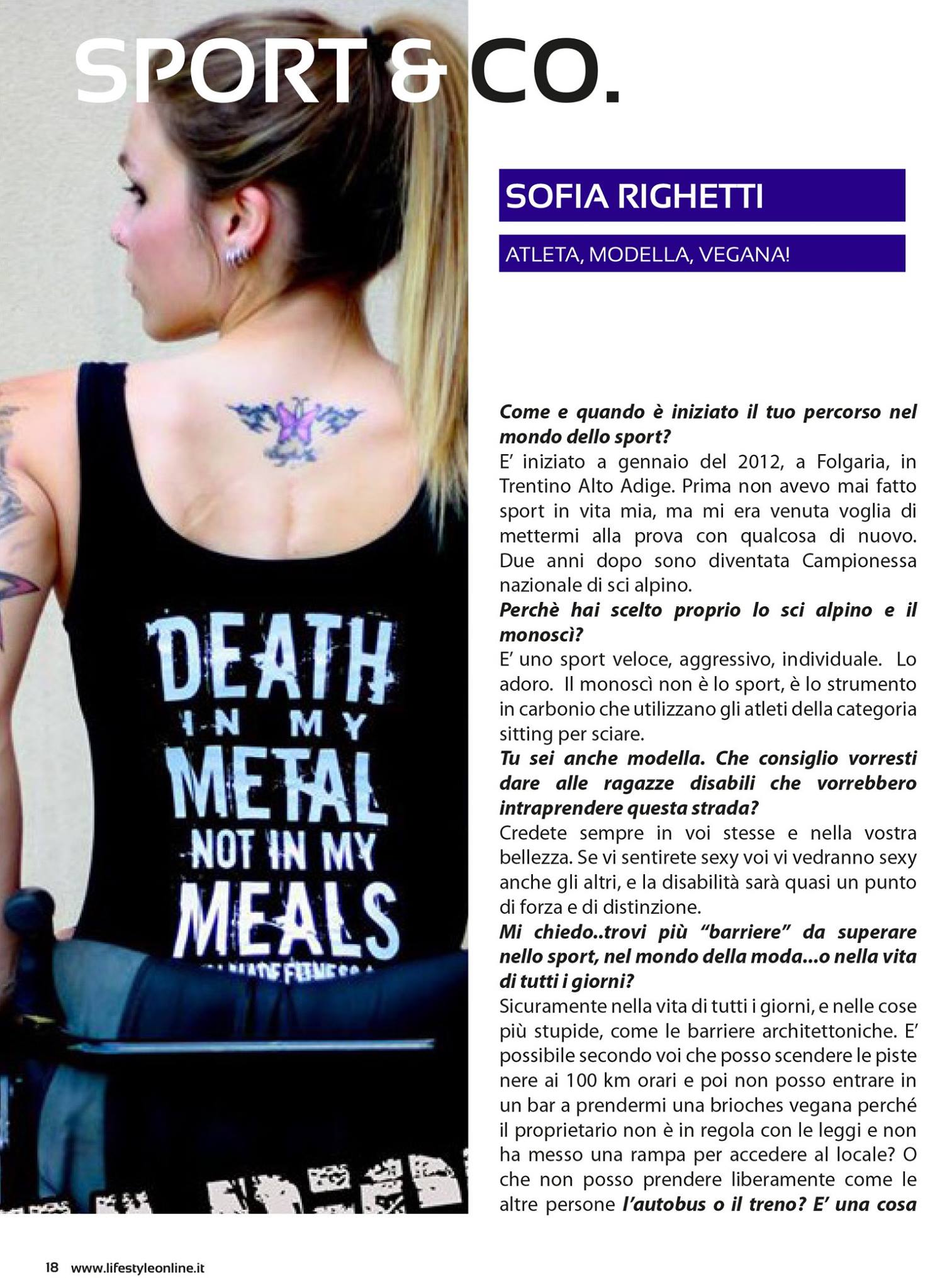 PRESS - Sofia Righetti