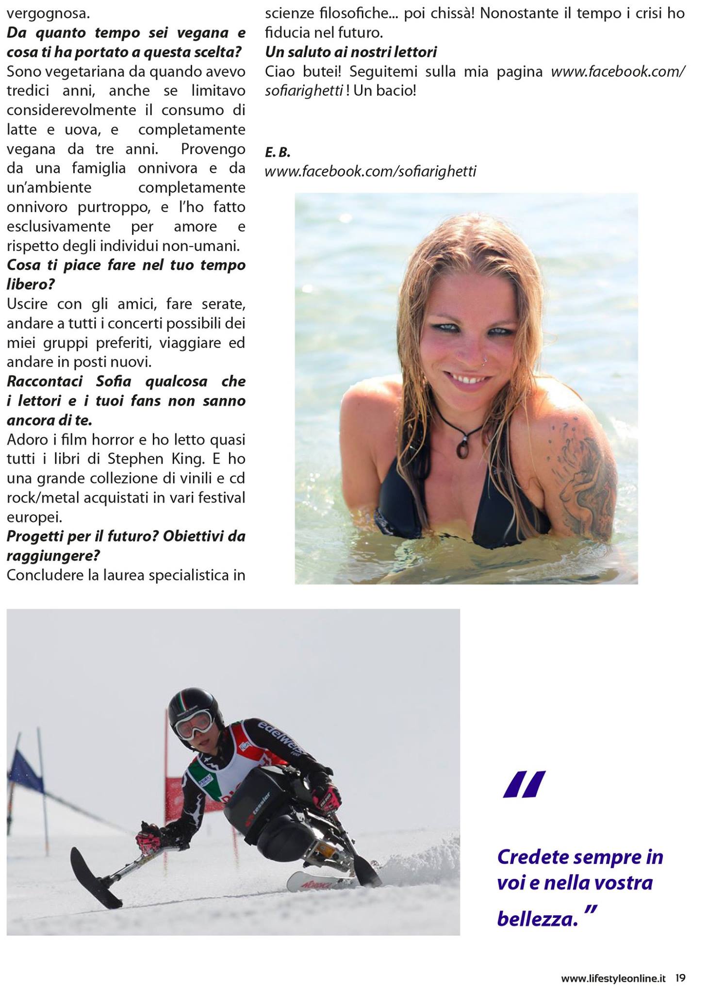 PRESS - Sofia Righetti